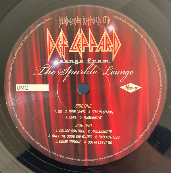 Def Leppard – Songs From The Sparkle Lounge LP levy – acceptusrecords.fi